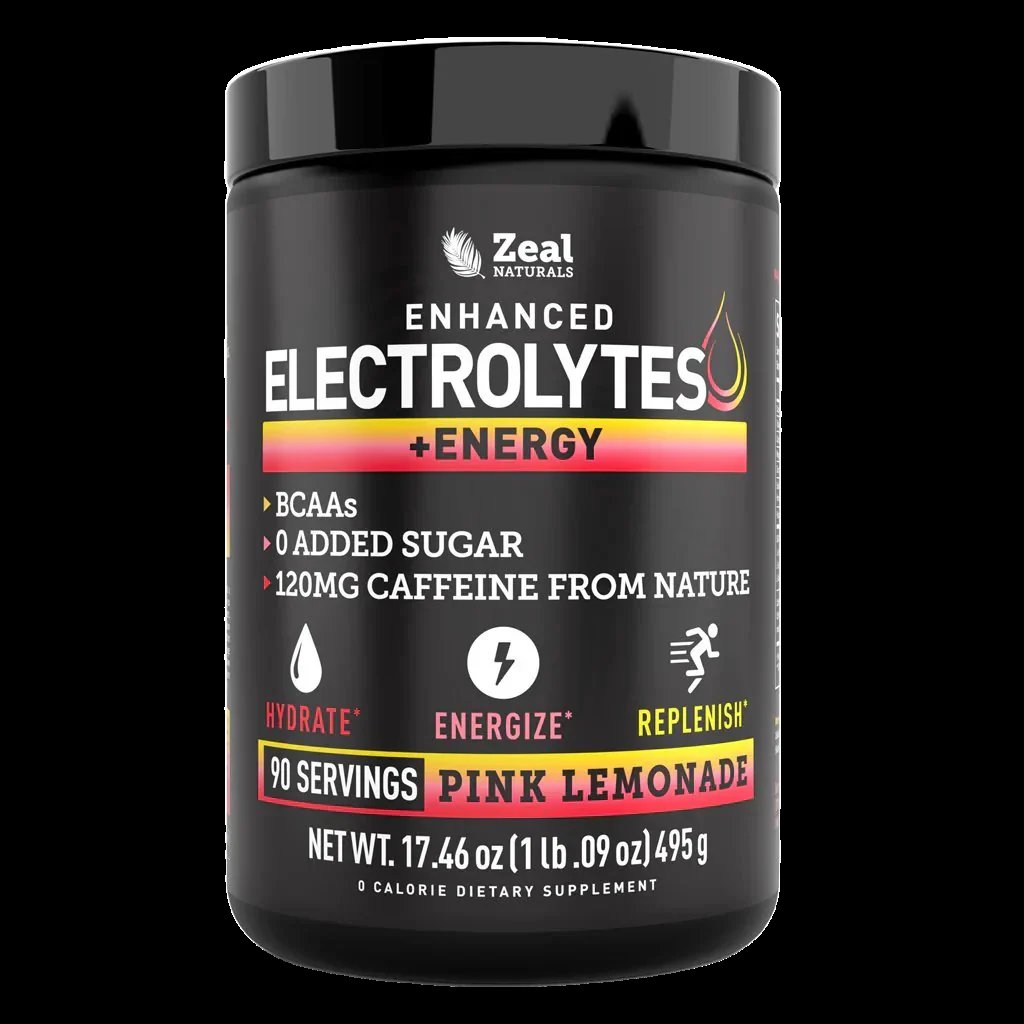 Electrolyte Powder + Energy – Zeal Naturals