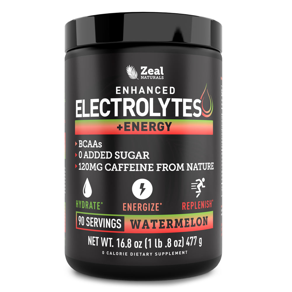 Electrolyte Powder + Energy – Zeal Naturals
