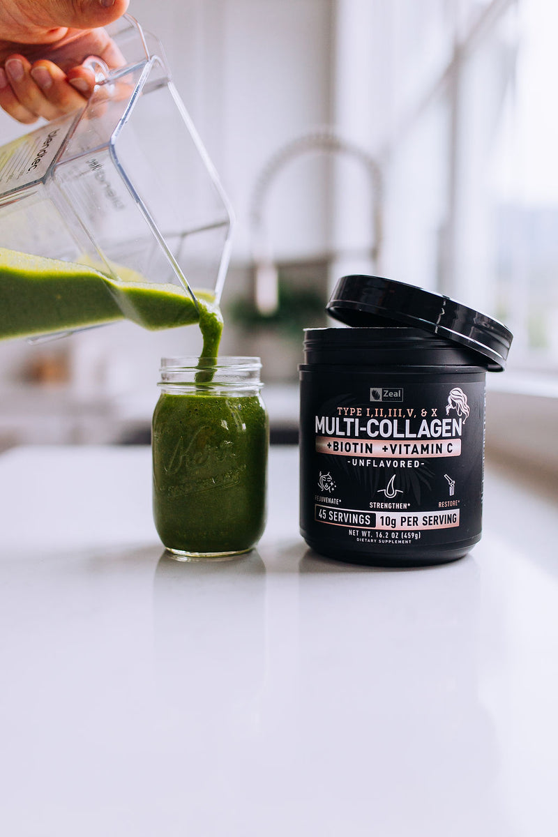 Premium Multi Collagen Peptides Powder – Zeal
