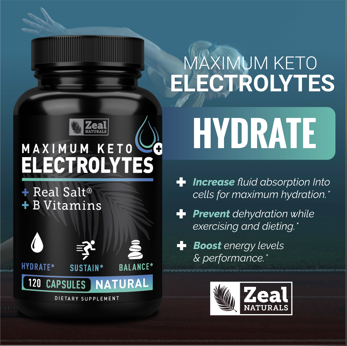 Maximum Keto Electrolyte Capsules – Zeal Naturals